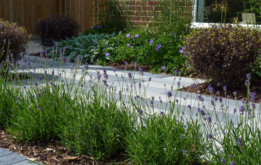 Stylish Front Garden Contemporary Driveway Design Ideas